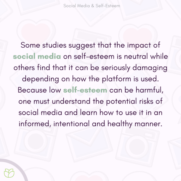 Social Media & Self Esteem - Choosing Therapy
