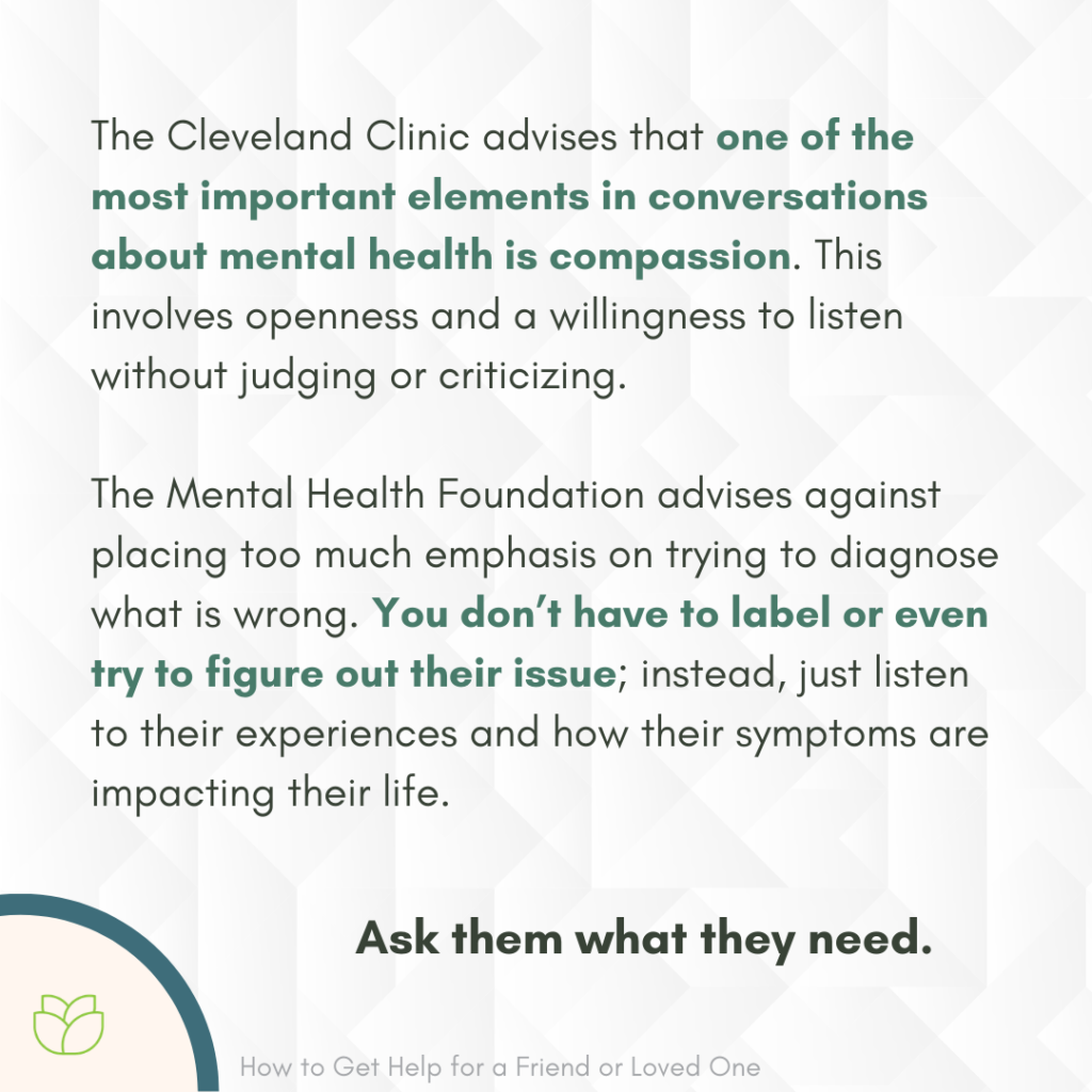 How to Get Help for a Friend or Loved One