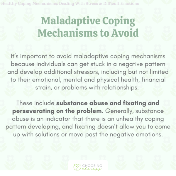 Healthy Coping Mechanisms: Dealing With Stress & Difficult Emotions