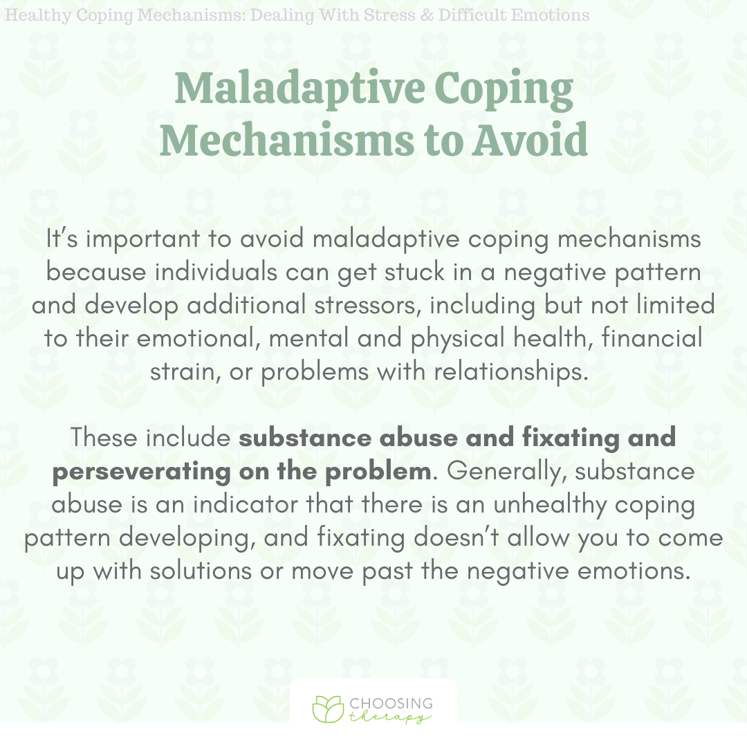 Healthy Coping Mechanisms: Dealing With Stress & Difficult Emotions
