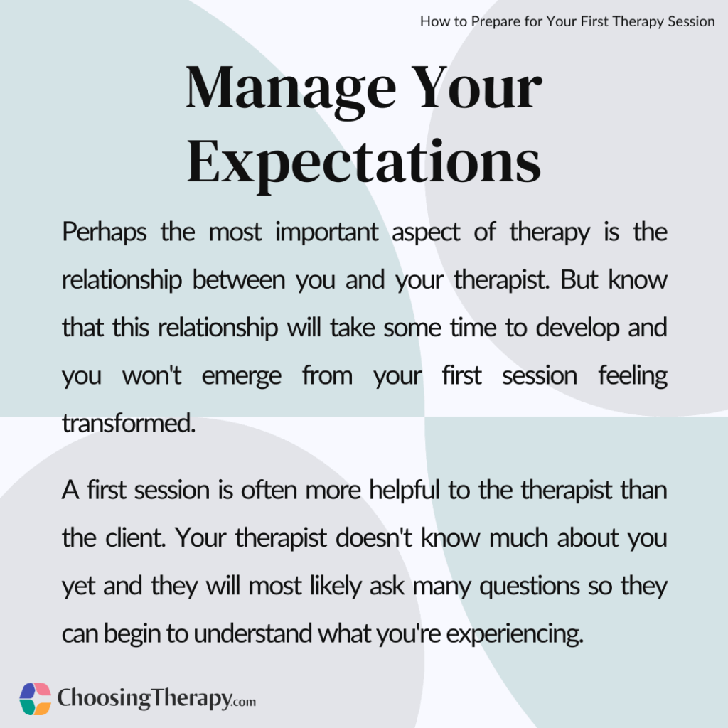 13 Tips to Help You Prepare for Your First Therapy Session