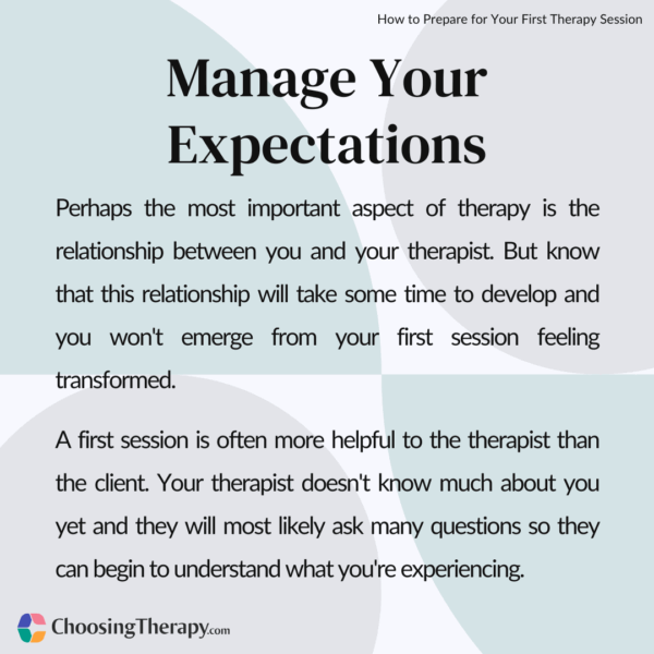 13 Tips to Help You Prepare for Your First Therapy Session