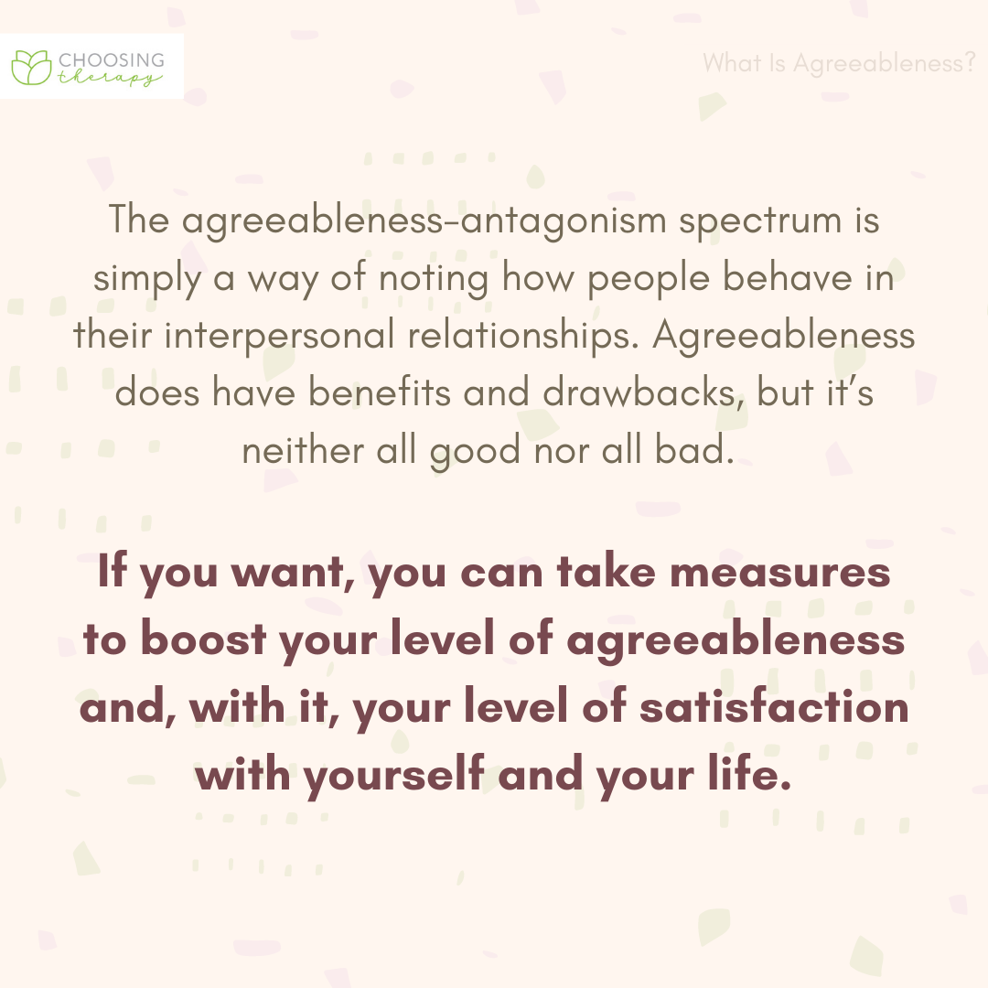 What Is Agreeableness? - Choosing Therapy