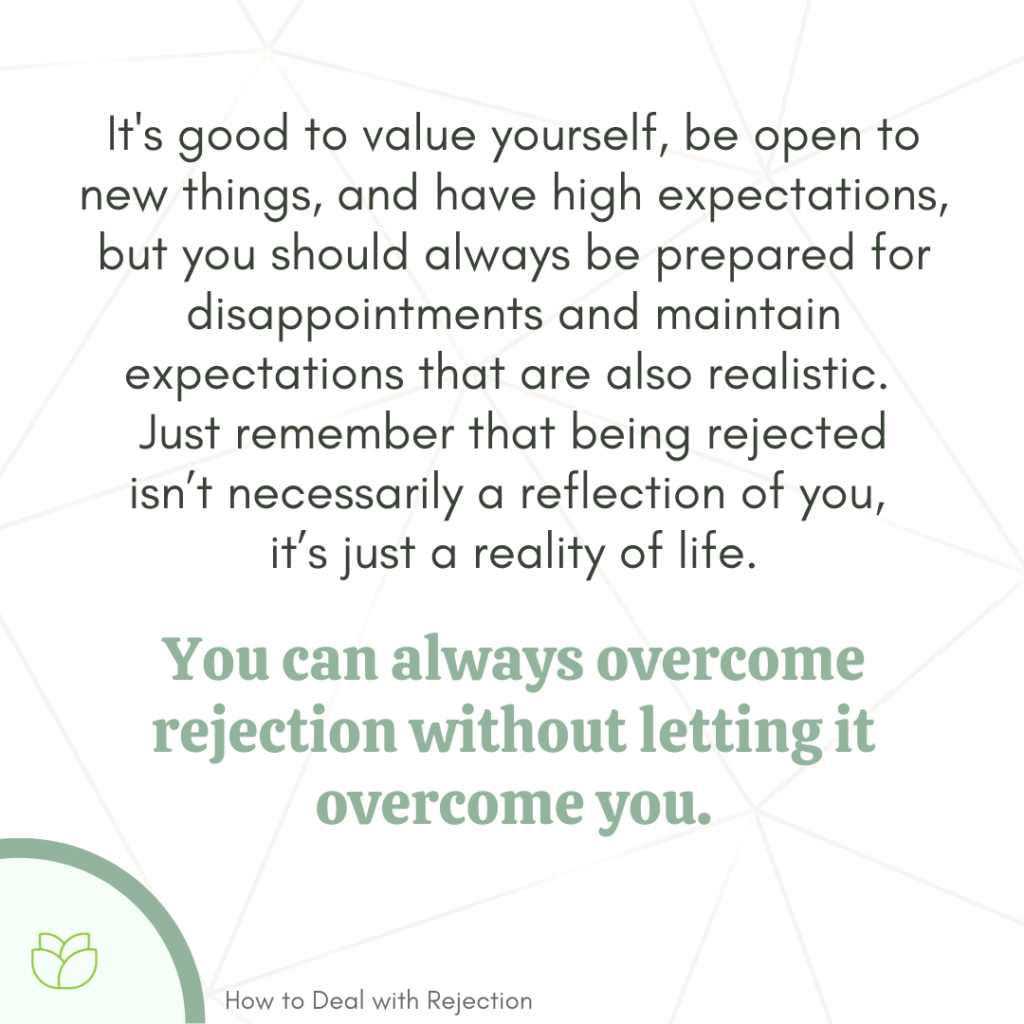 How to Deal With Rejection - Choosing Therapy