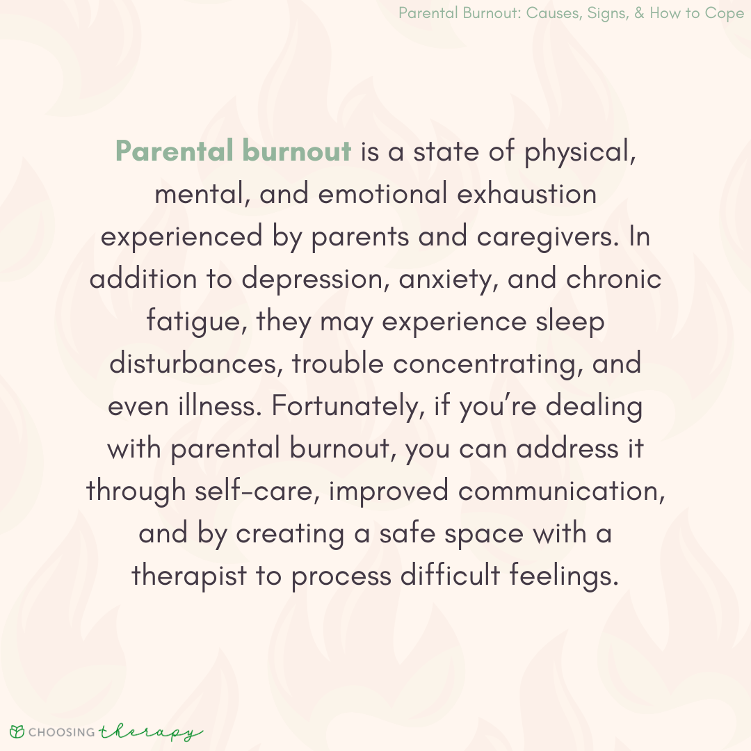 Signs of Parental Burnout & 5 Ways to Cope