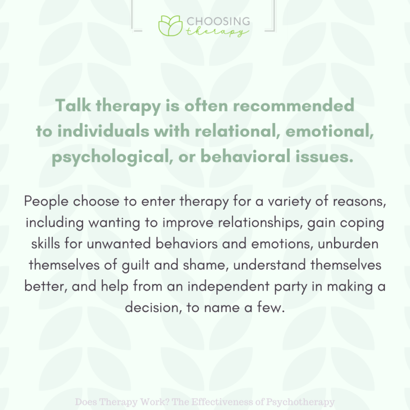 Does Therapy Work?