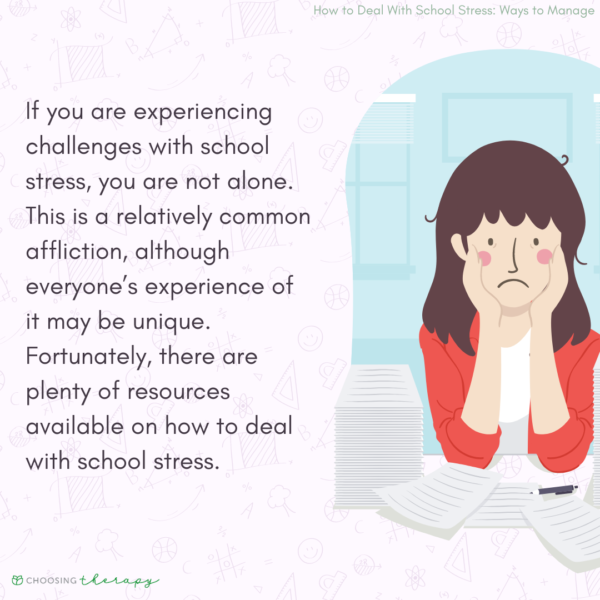 How to Deal With School Stress: 5 Ways to Manage