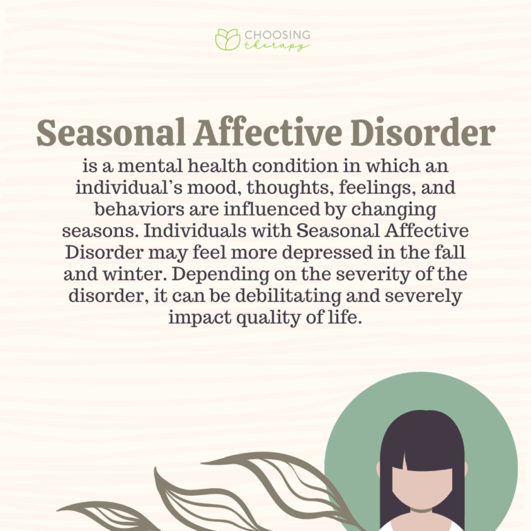 13 Tips for Dealing With Seasonal Affective Disorder - Choosing Therapy