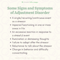 Adjustment Disorder: Signs, Symptoms, & Treatments - Choosing Therapy