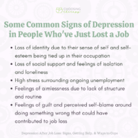 Signs of Depression After a Job Loss & 11 Ways to Cope