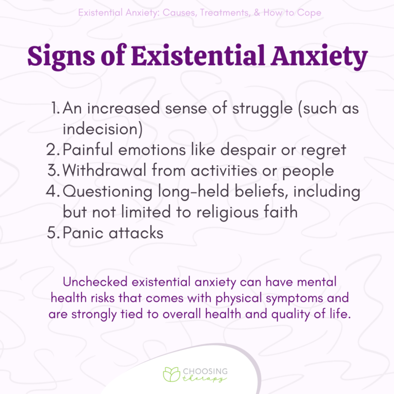 Existential Anxiety: Causes, Treatments, & How to Cope