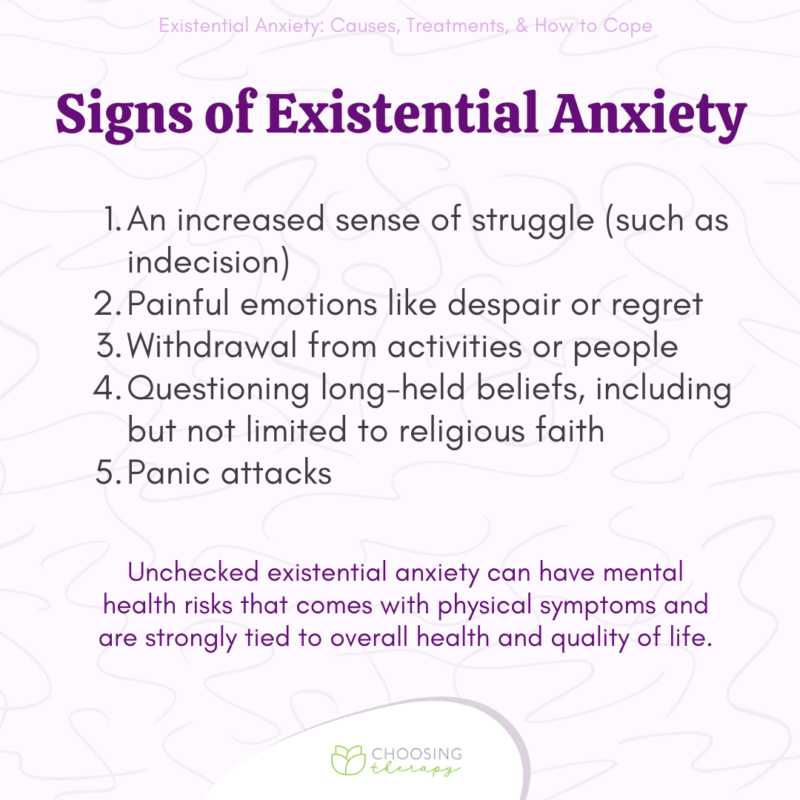 Existential Anxiety: Causes, Treatments, & How to Cope