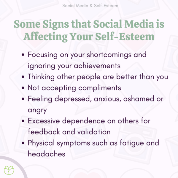 Social Media & Self Esteem - Choosing Therapy