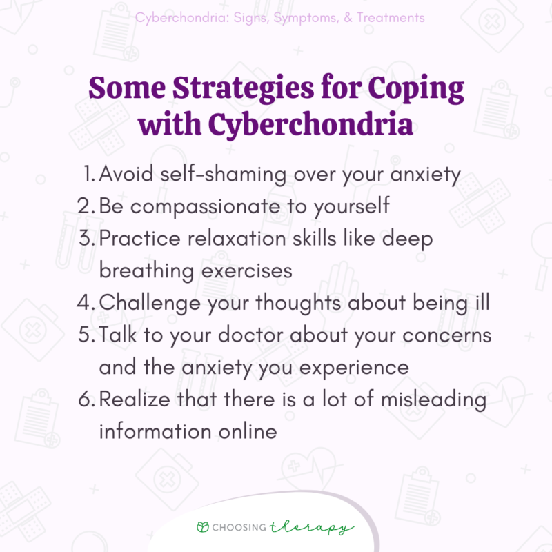 Cyberchondria: Signs, Symptoms, & Treatments - Choosing Therapy