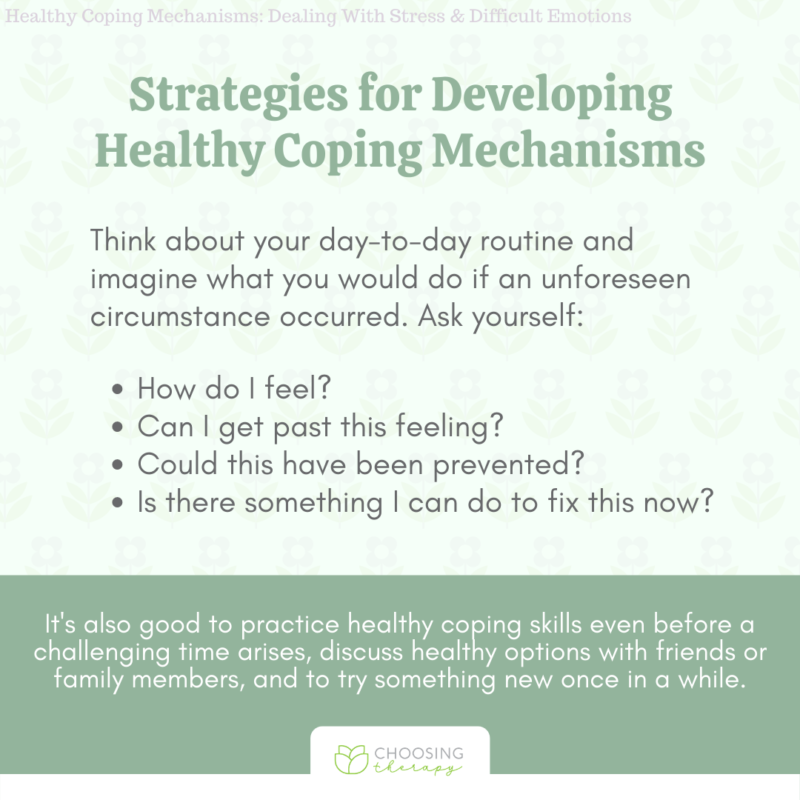Healthy Coping Mechanisms: Dealing With Stress & Difficult Emotions