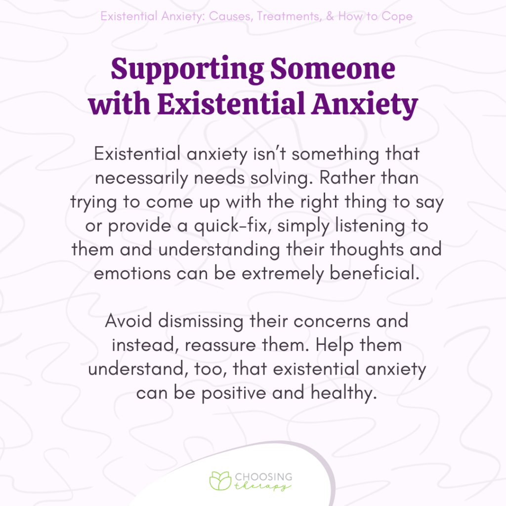 Existential Anxiety: Causes, Treatments, & How to Cope