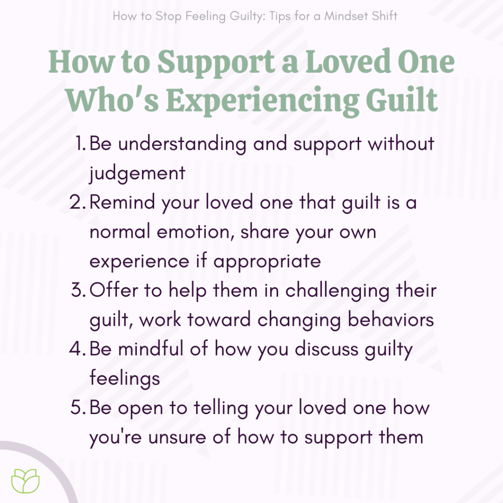 How to Stop Feeling Guilty: 7 Tips for a Mindset Shift - Choosing Therapy