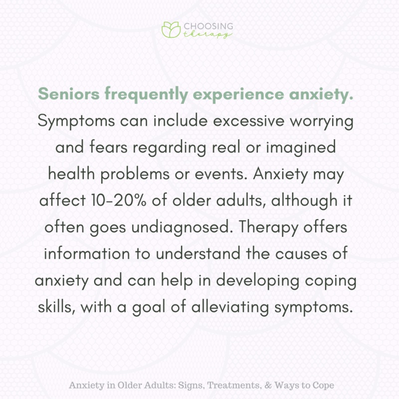 Anxiety in Older Adults: Signs, Treatments, & Ways to Cope
