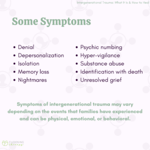 Intergenerational Trauma: What It Is & How to Heal