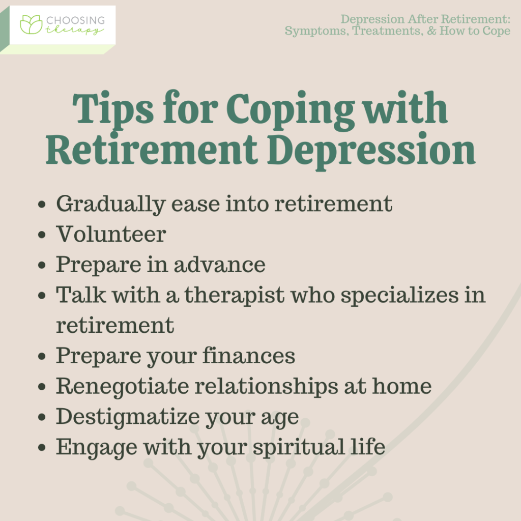 Dealing With Depression After Retirement