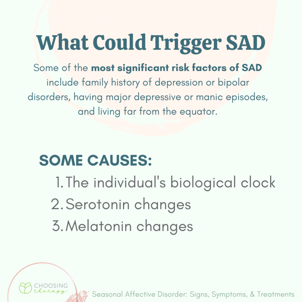 Seasonal Affective Disorder (SAD): Signs, Symptoms, & Treatments
