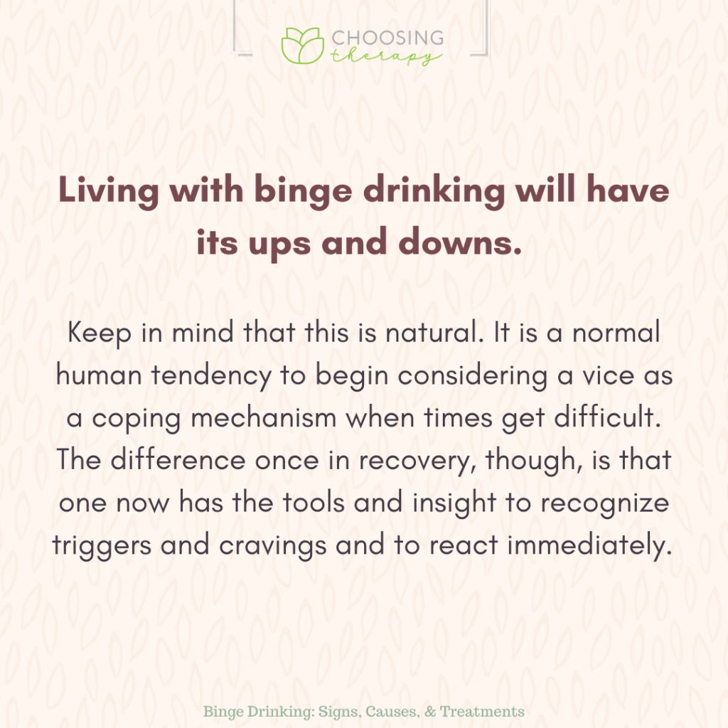Binge Drinking: Signs, Causes, & Treatments - Choosing Therapy