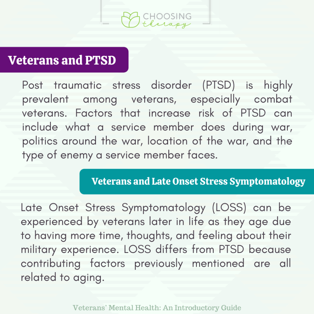 Veterans’ Mental Health: An Introductory Guide - Choosing Therapy