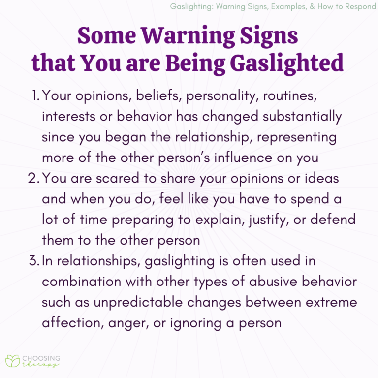 Gaslighting: Warning Signs, Examples, & How to Respond