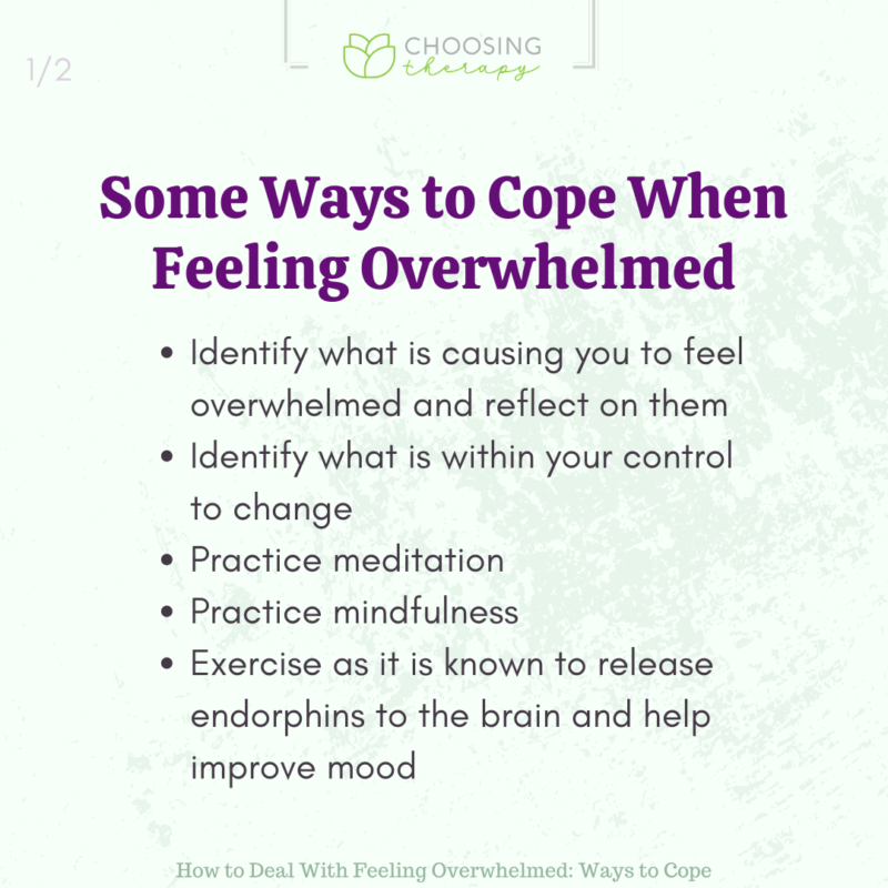 25 Ways to Cope When You're Feeling Overwhelmed