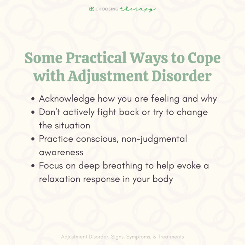 Adjustment Disorder: Signs, Symptoms, & Treatments - Choosing Therapy