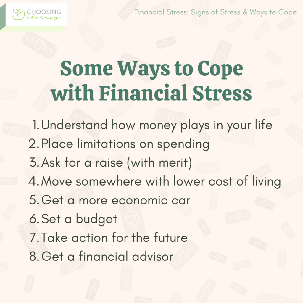 Financial Stress: Signs of Stress & 8 Ways to Cope