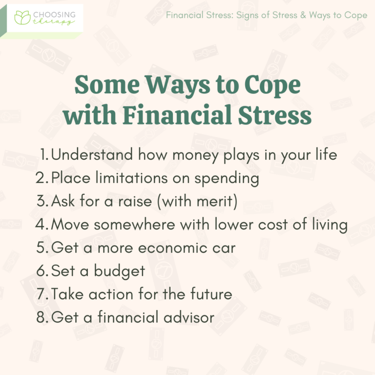 Financial Stress: Signs of Stress & 8 Ways to Cope