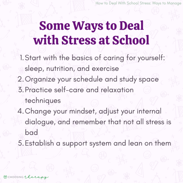 How to Deal With School Stress: 5 Ways to Manage
