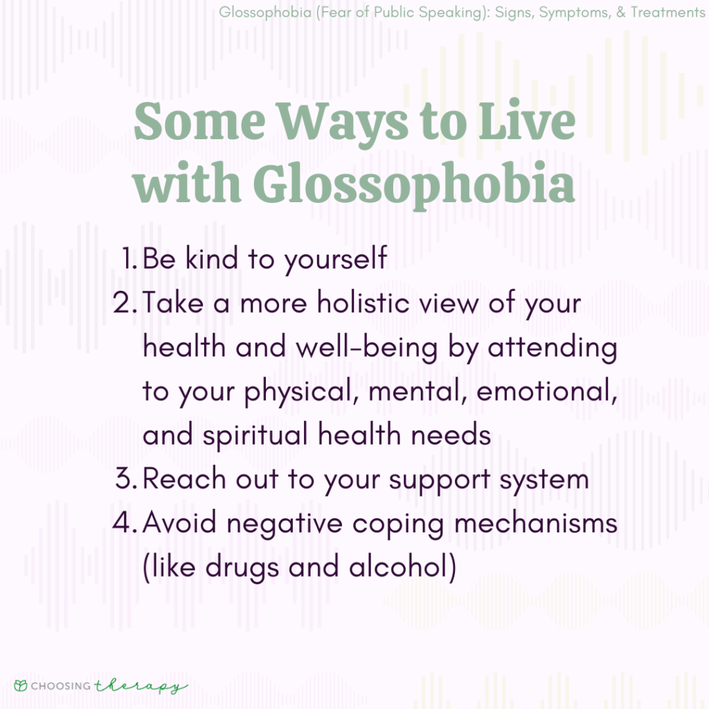 Glossophobia (Fear of Public Speaking): Signs, Symptoms, & Treatments ...