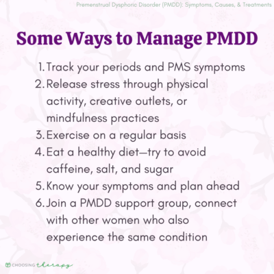 Premenstrual Dysphoric Disorder (PMDD)