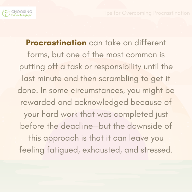 23 Tips for Overcoming Procrastination