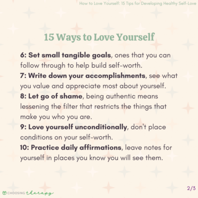 How to Love Yourself: 15 Tips for Developing Healthy Self-Love
