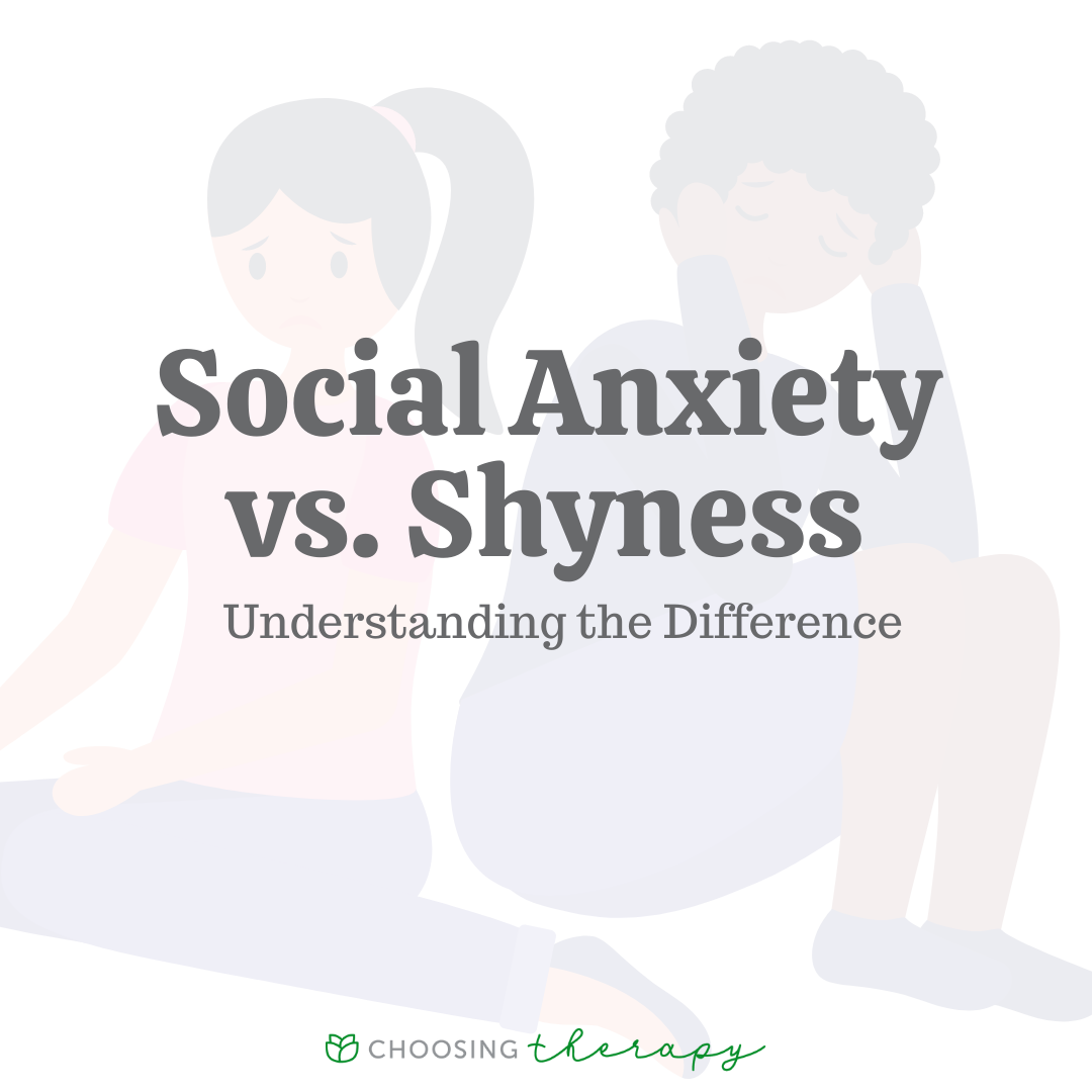 Shy vs. Social Anxiety: What are the Similarities and Differences?