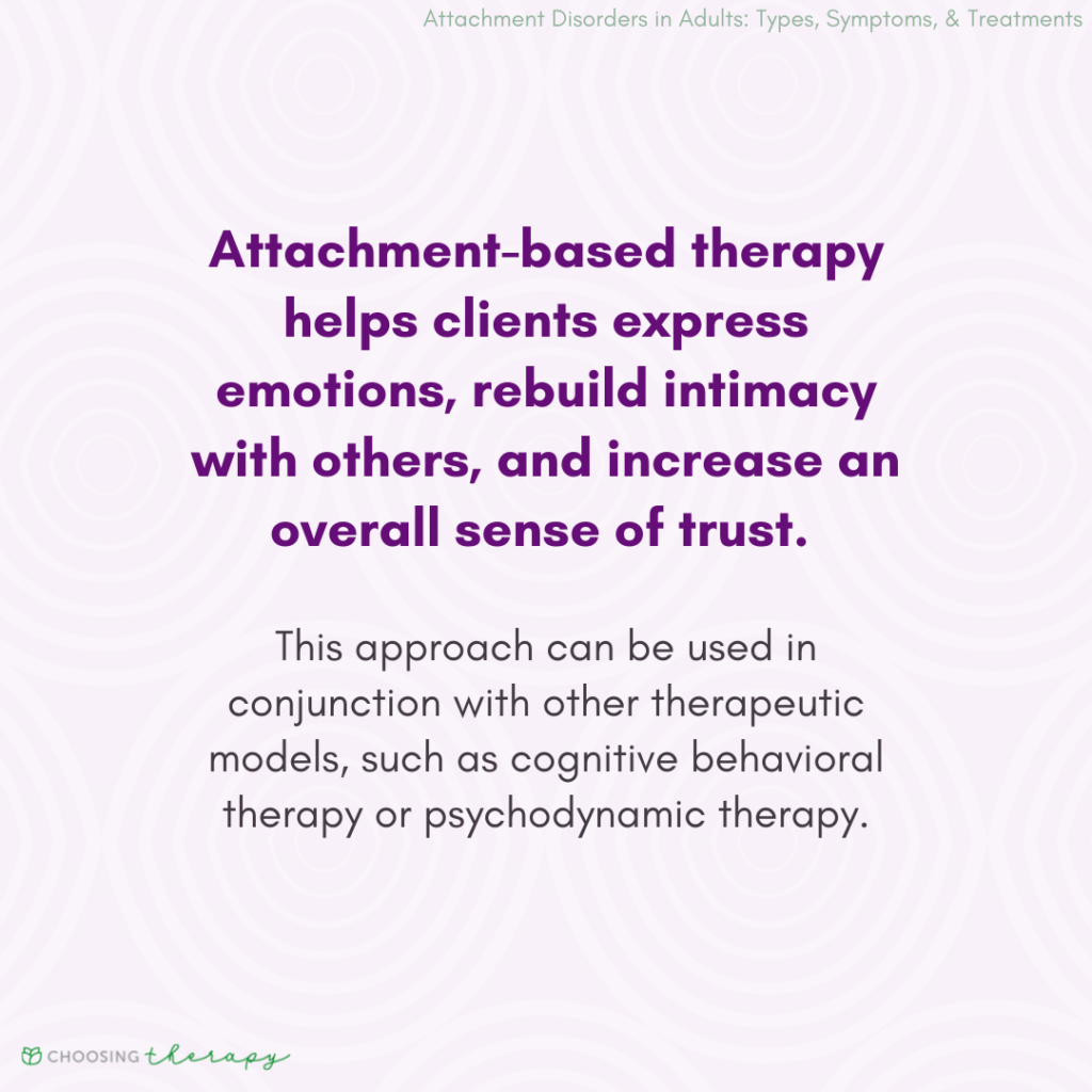 Attachment Disorders in Adults: Types, Symptoms, & Treatments