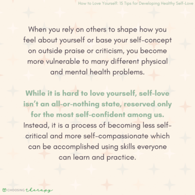 How to Love Yourself: 15 Tips for Developing Healthy Self-Love
