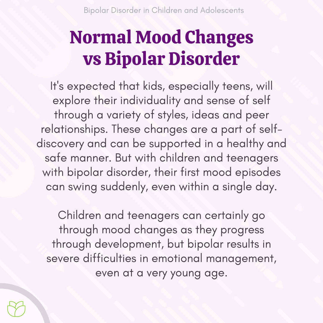 Bipolar Disorder in Children and Adolescents - Choosing Therapy