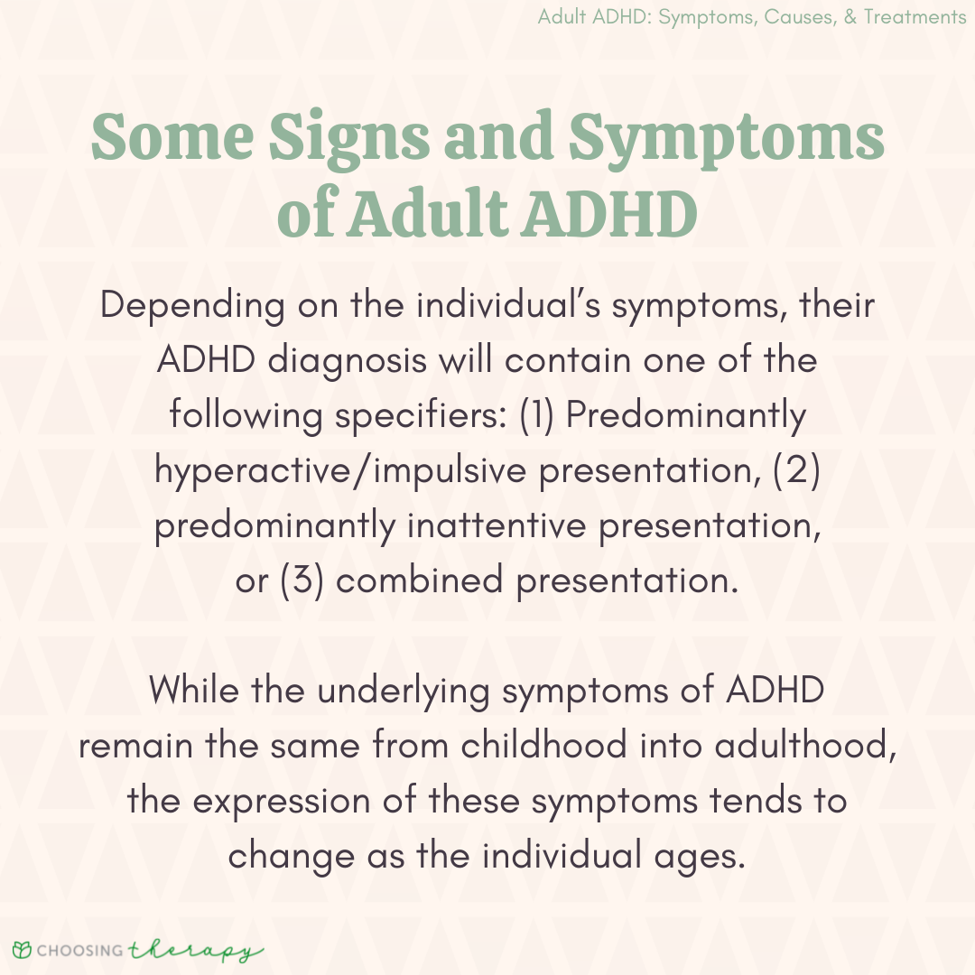 Adult ADHD What Are The Symptoms And Treatments 