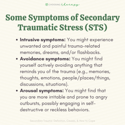 Secondary Trauma: Definition, Causes, & How to Cope