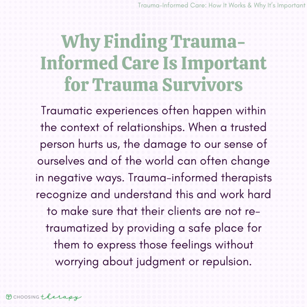 Trauma-Informed Therapy: How It Works & Why It’s Important