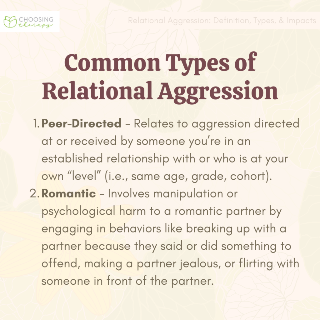 What Is Relational Aggression?