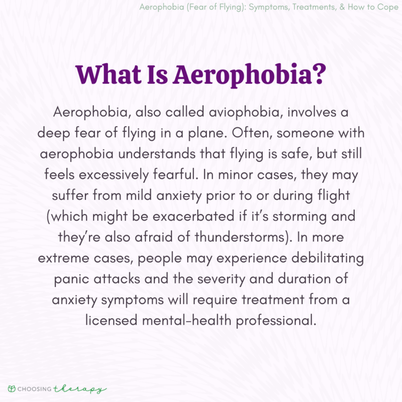 Fear of Flying (Aerophobia): How to Cope & Overcome