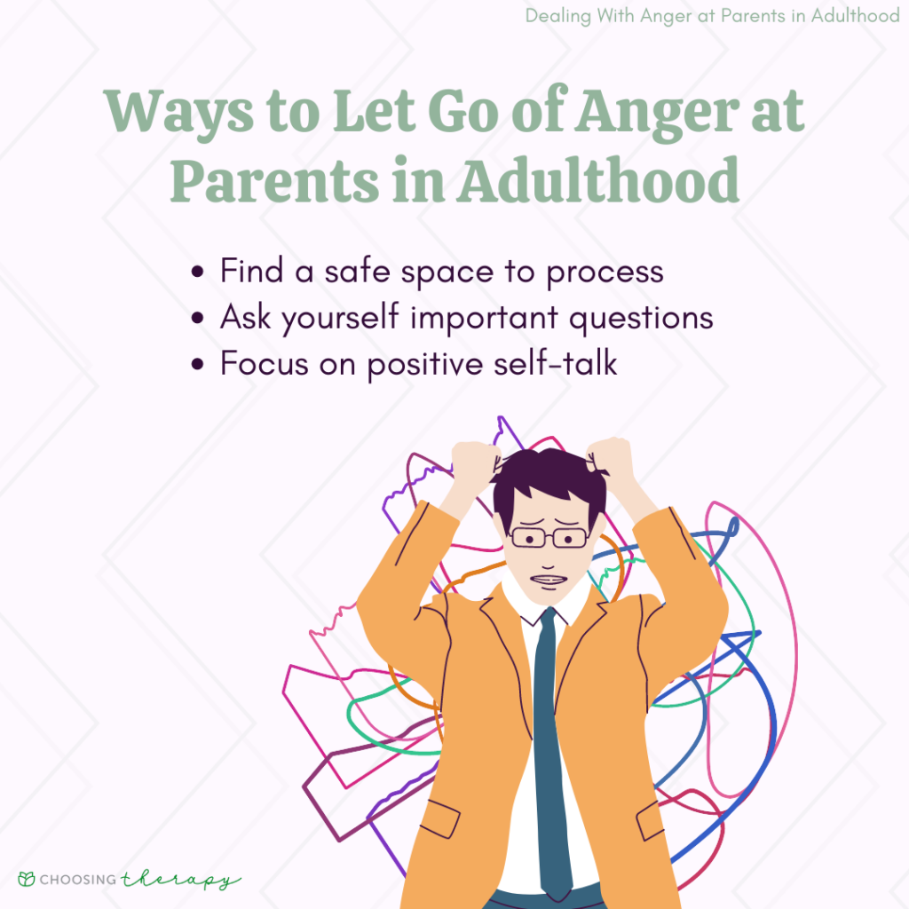 Dealing With Anger at Parents in Adulthood: 3 Ways to Let Go