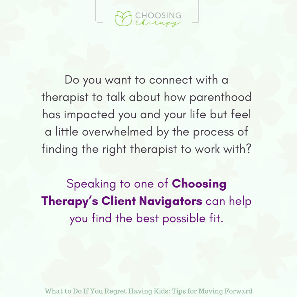 What to Do If You Regret Having Kids: 8 Tips for Moving Forward