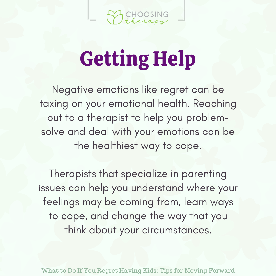 What to Do If You Regret Having Kids: 8 Tips for Moving Forward