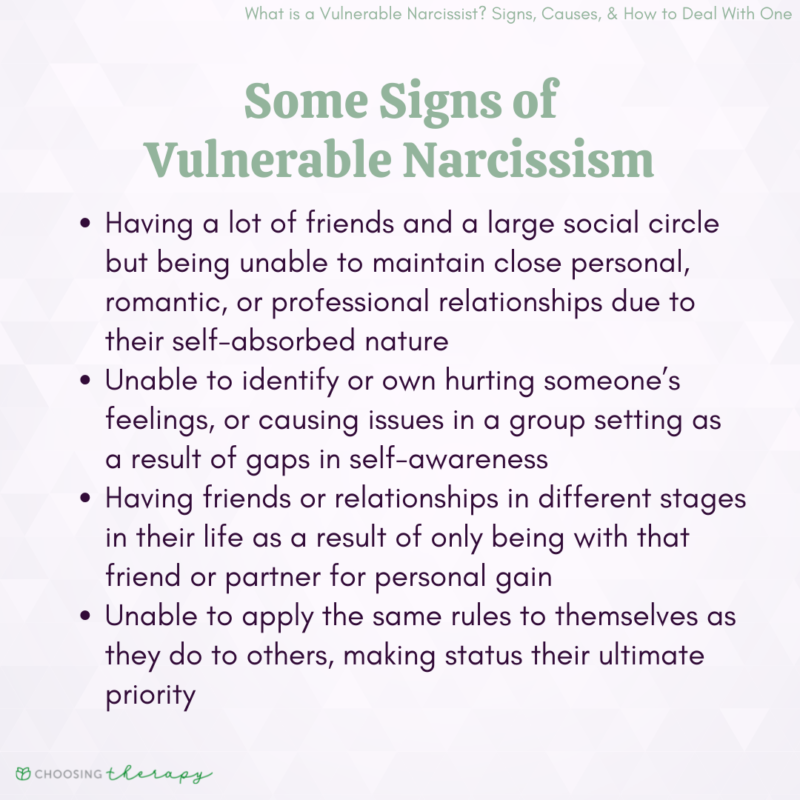 What is a Vulnerable Narcissist? Signs, Causes, & How to Deal With One